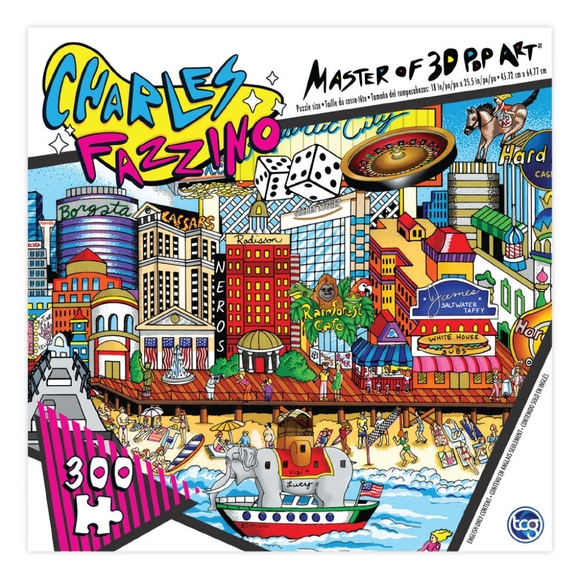 Charles Fazzino | Games | New Charles Fazzino Master Of 3d Pop Art ...